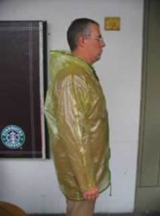 Men's Long Transparent vinyl Raincoat – DOMDRICH